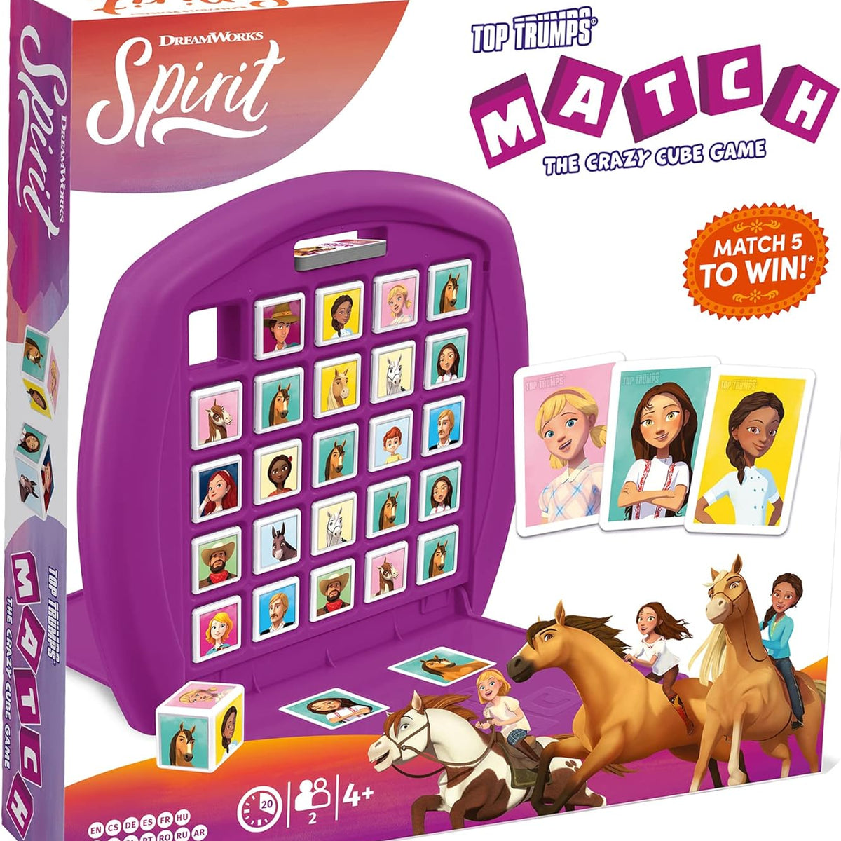 Top Trumps Match Dreamworks Spirit Game – Simply4Deals